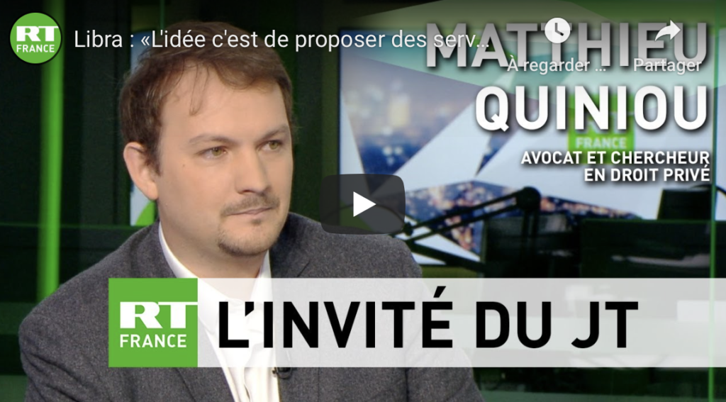 « Libra : L'idée c'est de proposer des services de paiements aux ...